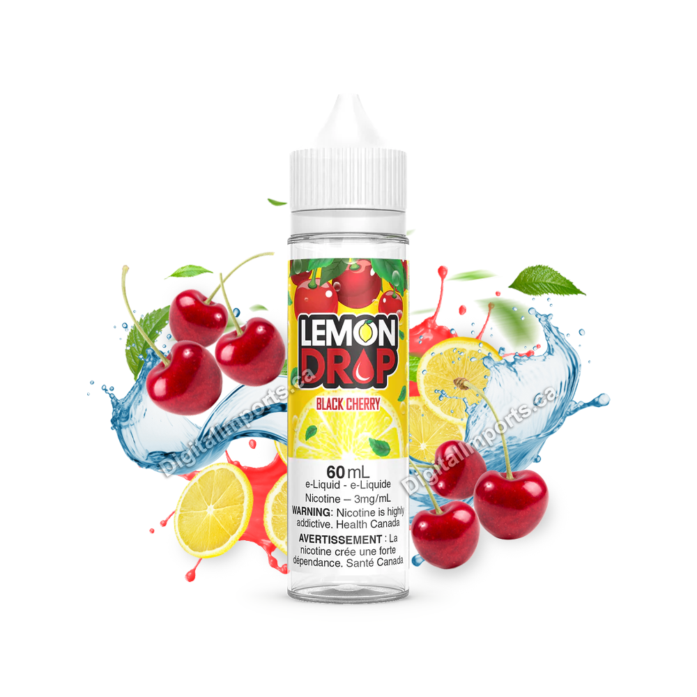[BC/SK/NL/NS] LEMON DROP - BLACK CHERRY 60ML