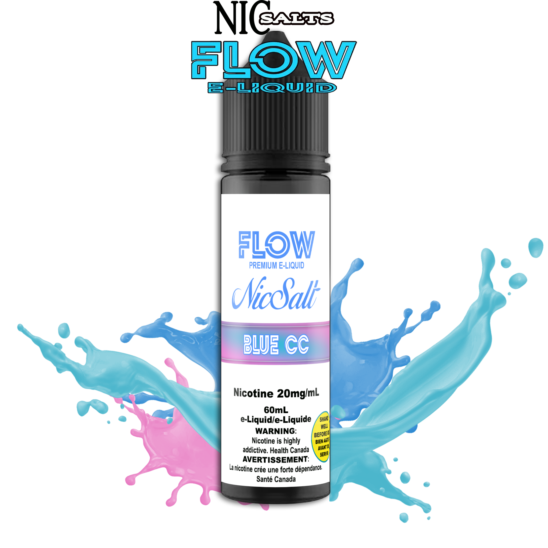 CUSTOM FLOW SALT - BLUE CC 60ML