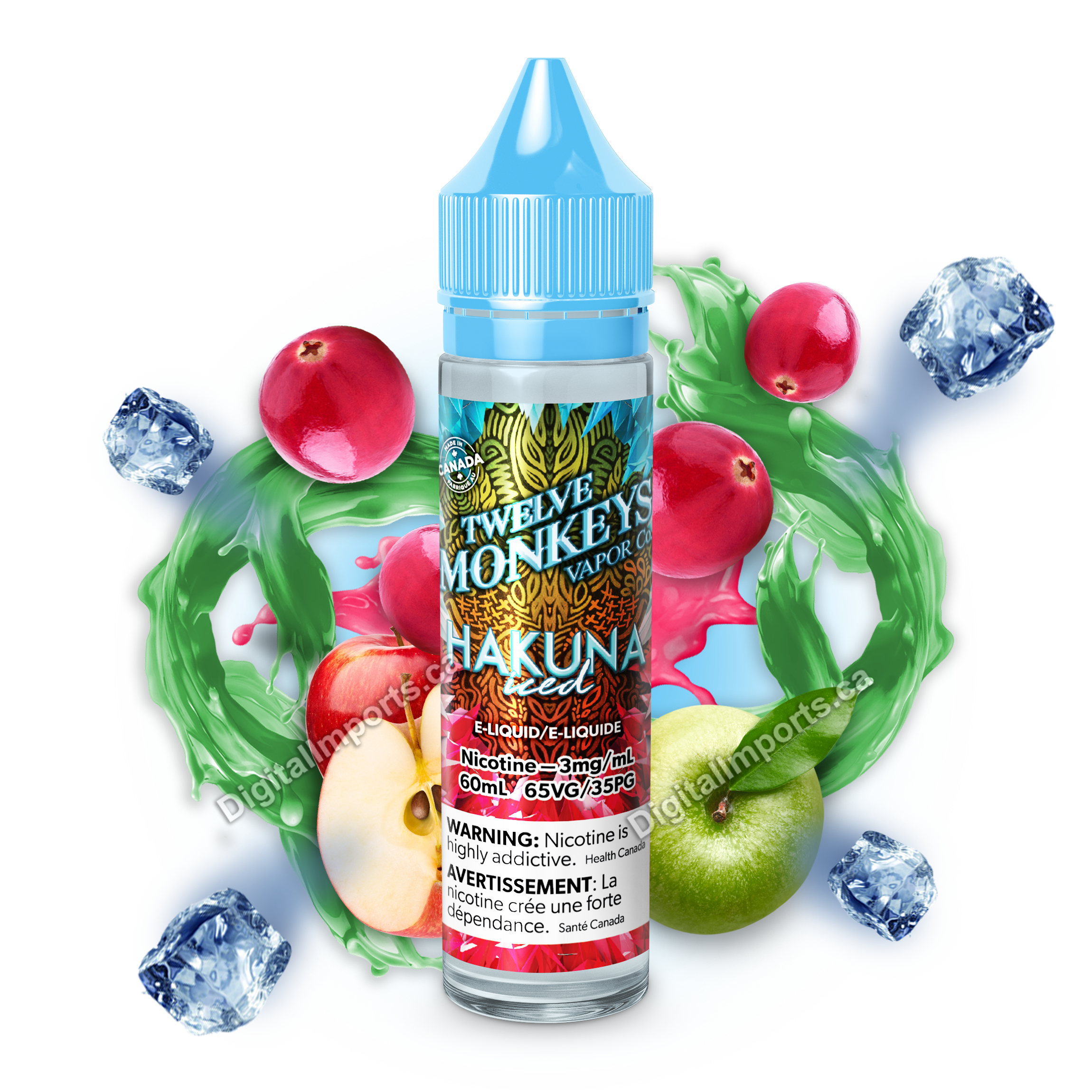 12 MONKEYS - HAKUNA ICED 60ML