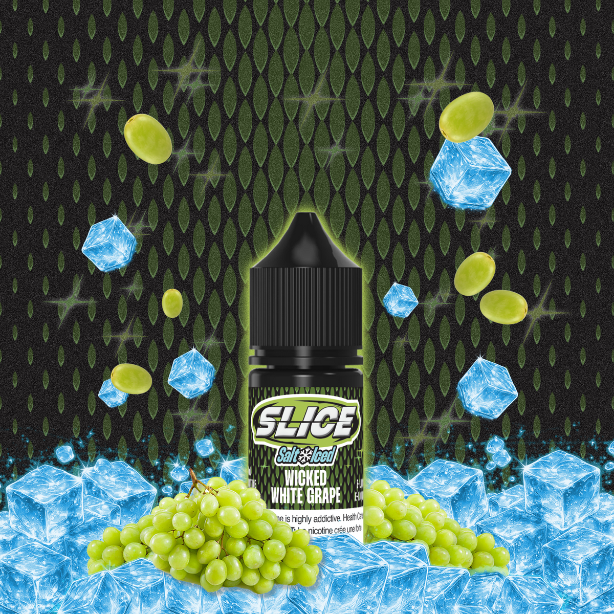 SLICE SALT - WICKED WHITE GRAPE (ICED)